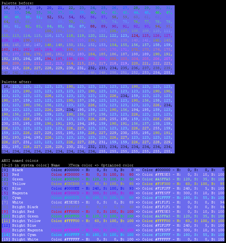 Designing a better terminal text color experience