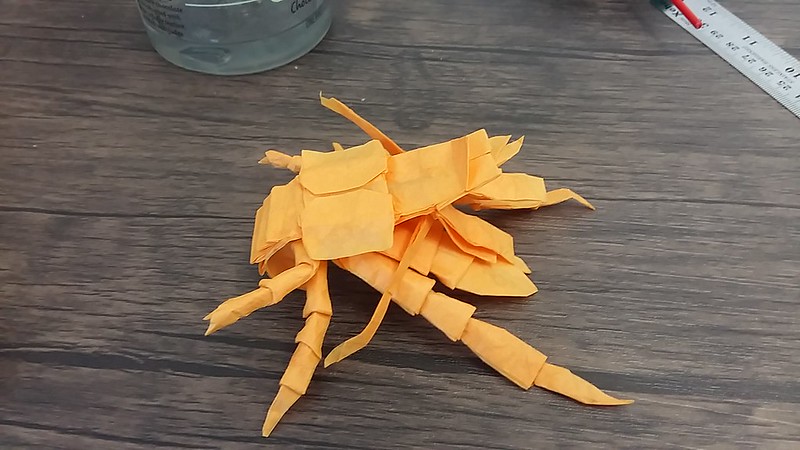 Origami Coconut Crab