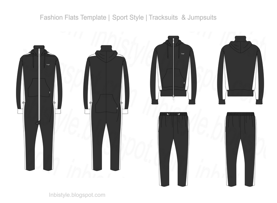 Tracksuit Template Set