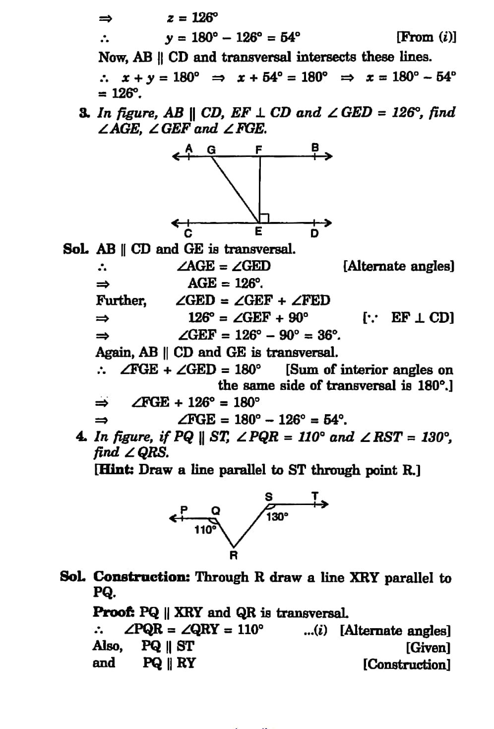Lines and angles class 9 math - Studypur