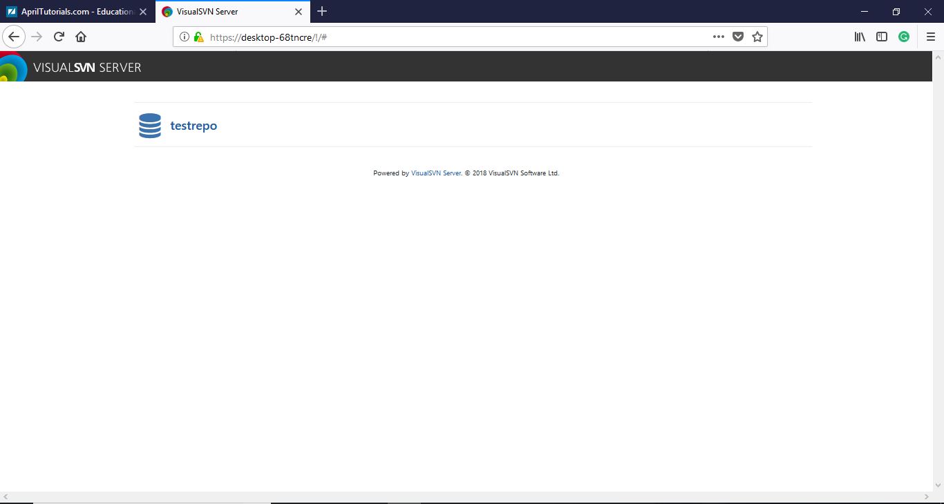 SVN Server Setup Test - BunksAllowed