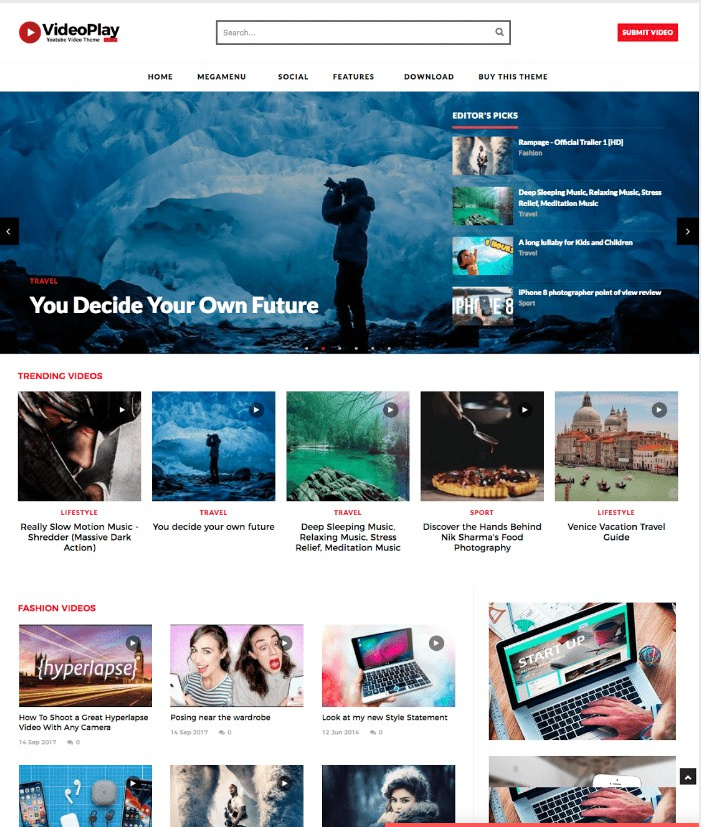 VideoPlay Responsive Blogger Template Free Download - ExposeTime.com ...