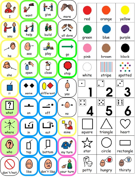 Preschool Speech Bag