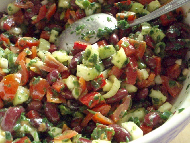 Apprendre un autre alphabet alimentaire: Salade presque mexicaine