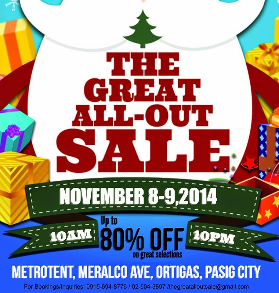 Manila Shopper: The Great All-Out SALE: Nov 2014