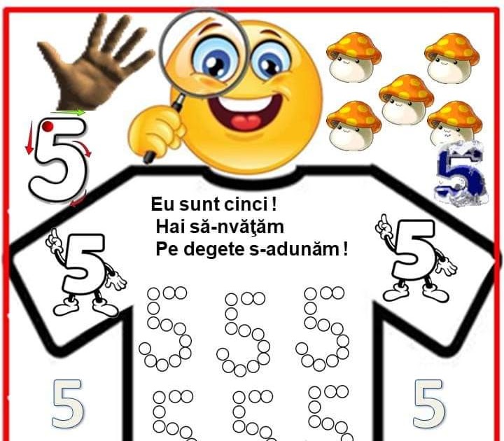 EDUCATIA CONTEAZA : NUMERE ȘI CIFRE (CIFRE PUNCTATE, PLANȘE ȘI FIȘE)