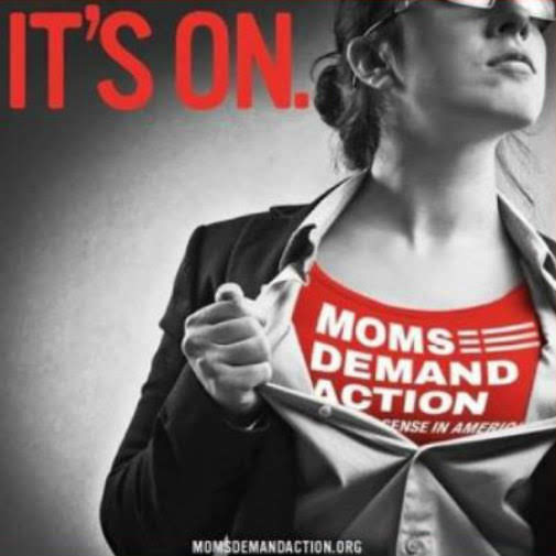 MIDTOWN KANSAS CITY MOMS RALLY AGAINST 2ND AMENDMENT GUN RIGHTS!!!