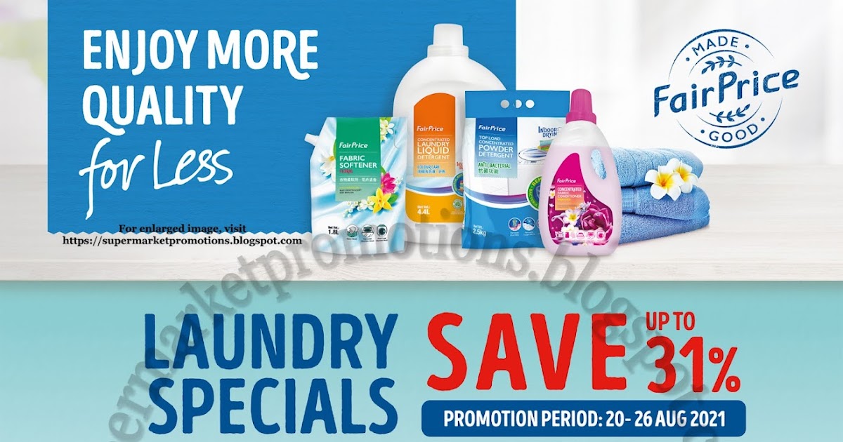 NTUC FairPrice Laundry Specials 20 - 26 August 2021 ~ Supermarket ...