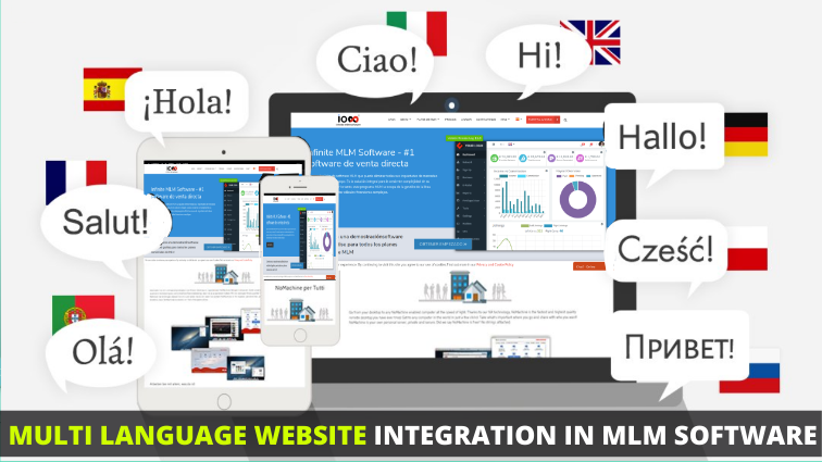 Multi Language Website Integration in MLM Software