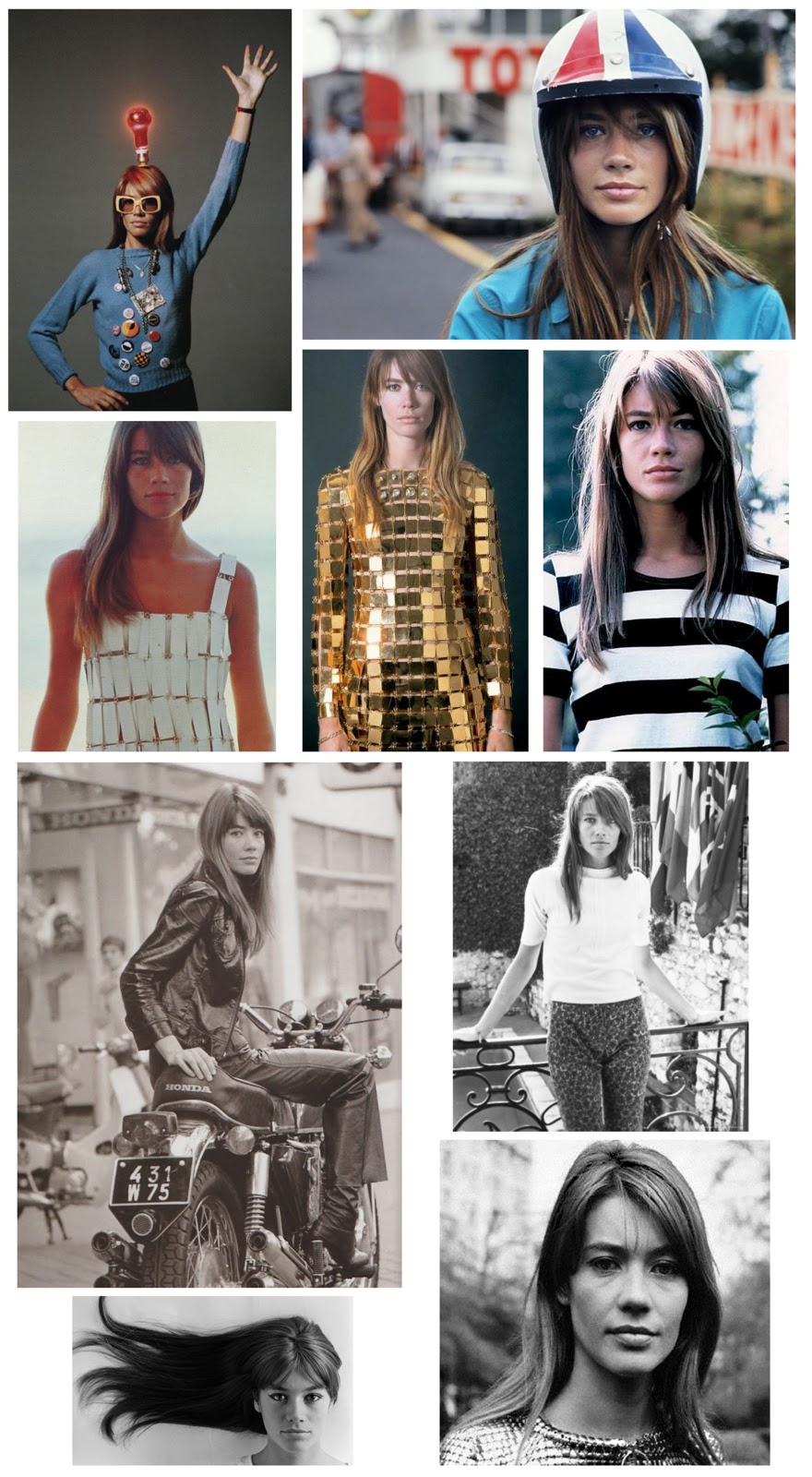 STREETSTYLE - INSPIRATION - OUTFITS: Iconos de moda: Françoise Hardy