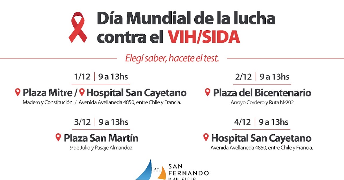 San Fernando conmemorará el ´Día Mundial de la Lucha contra el VIH´ con ... San Fernando conmemorará el ´Día Mundial de la Lucha contra el VIH´ con ...