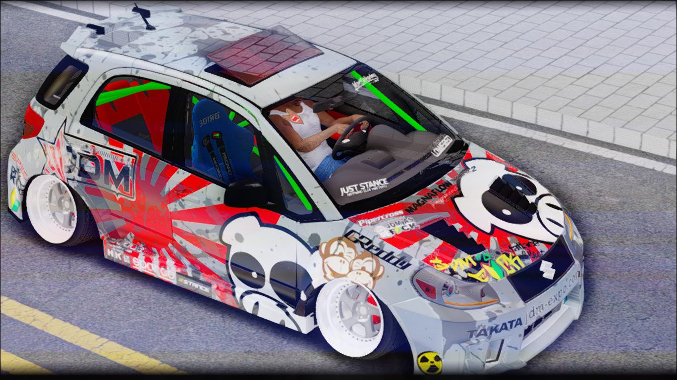 RETURN TEAM: Suzuki SX4 Widekit JDM Livery
