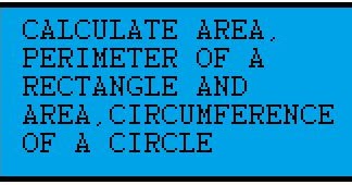 C Program to Calculate Area and Perimeter of Rectangle And Area and ...