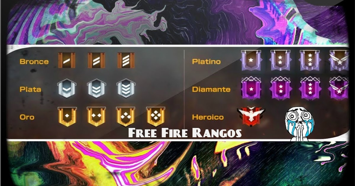 Free Fire : Rangos