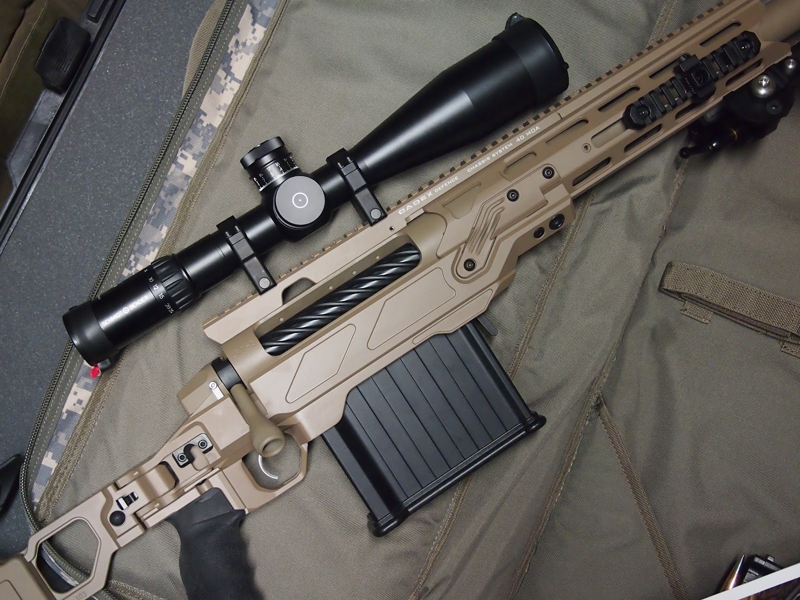 Mister Donut's Firearms Blog: PGW LRT-3 in the Cadex Dual Strike Chassis