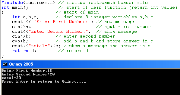C Program Logic Building Program 1 ~ C Tutorial With Basic Programs For Beginners 8717