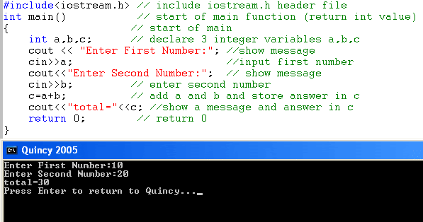 C++ Program Logic Building-Program 1 ~ C++ Tutorial With Basic Programs ...