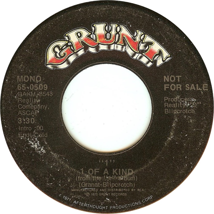 kossoff1963 - Progressive And Psychedelic Rock: 1 (US) - "Come" (1972, Psych Rock)