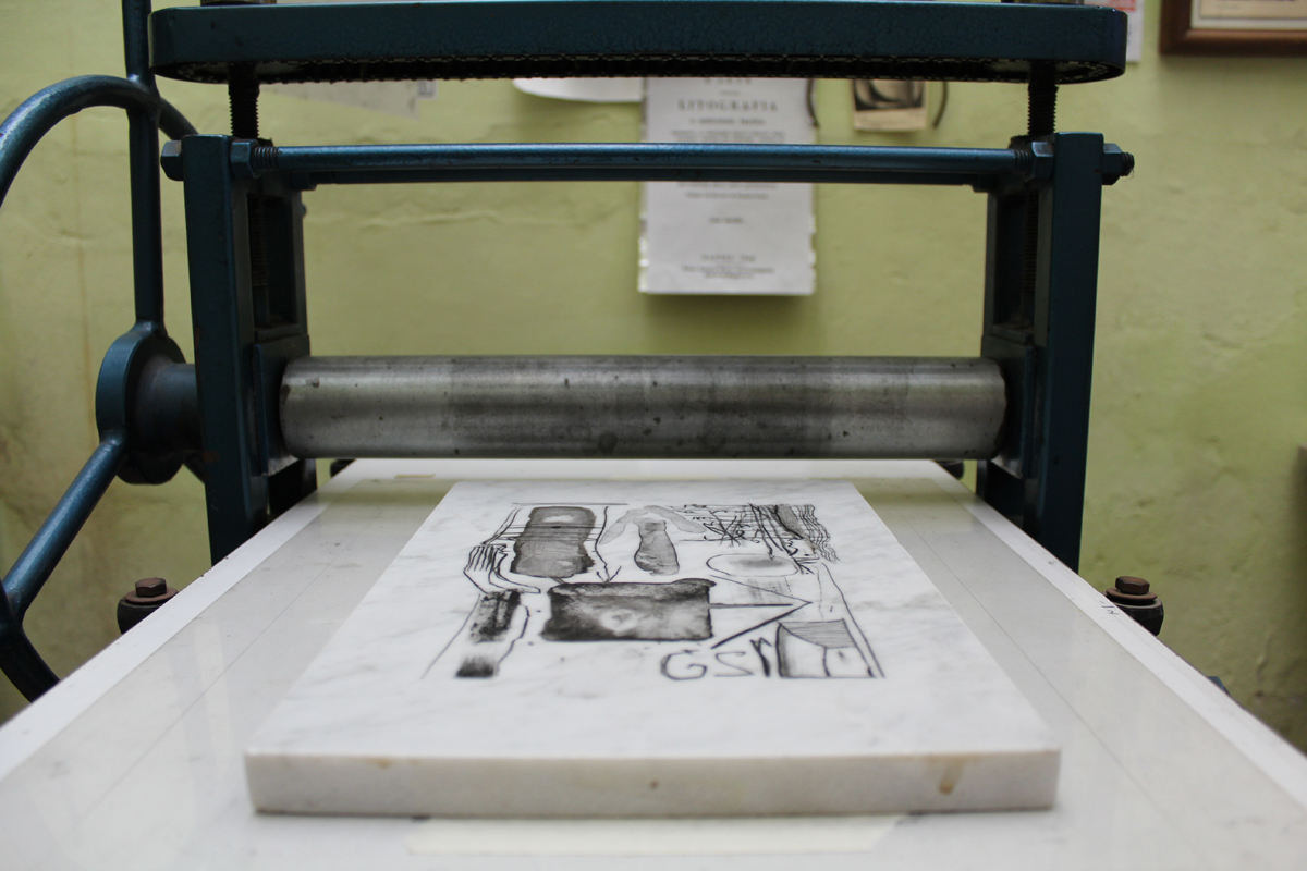 Grabado menos tóxico: Litografía tradicional y litografía no tóxica ...
