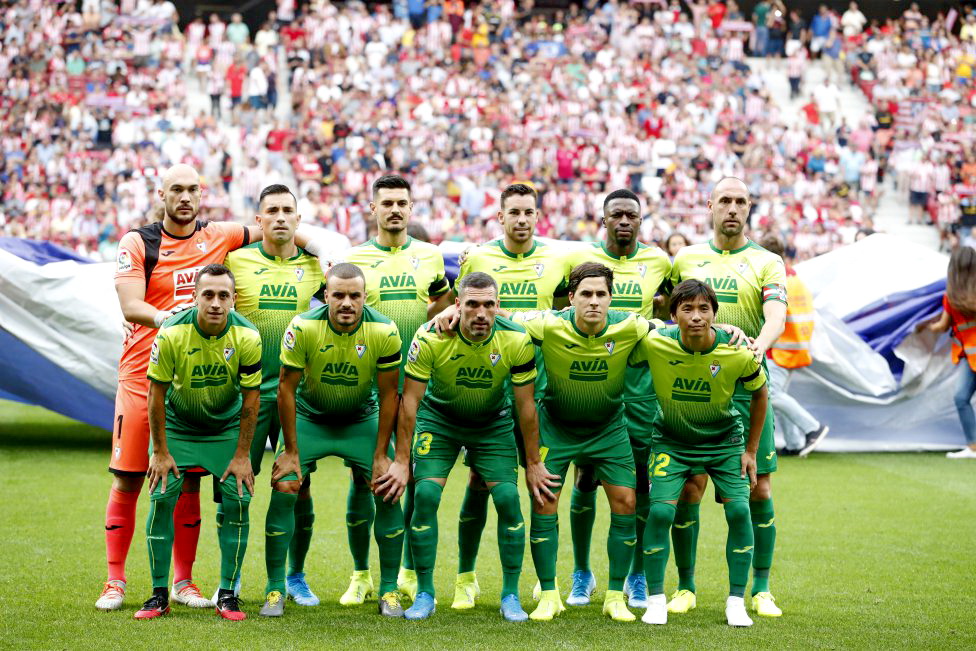 EIBAR contra Atlético de Madrid 01/09/2019 Liga de 1ª División