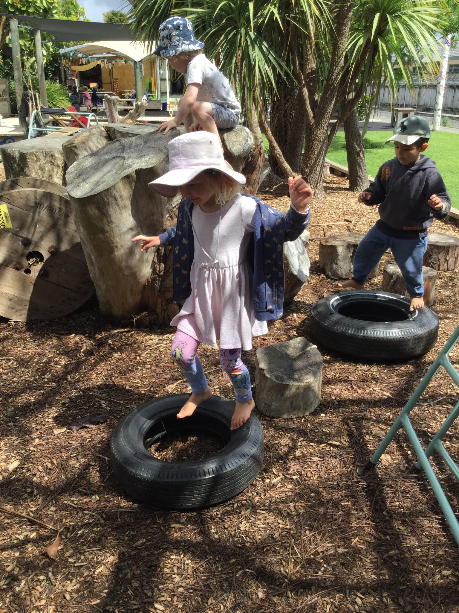 Mairtown Kindergarten: Obstacle Course Learning