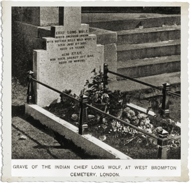 Sleeping Gardens: Sioux Chief Long Wolf ~ Returned Home