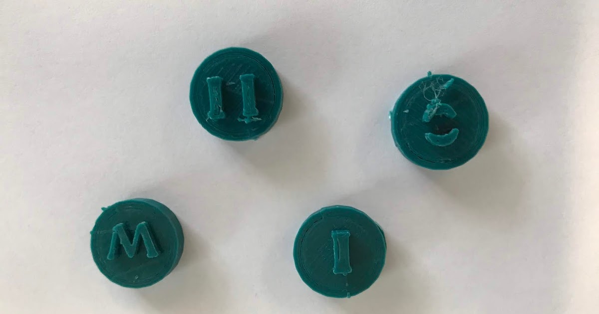 3D Print School: 3D Printed Game Counters