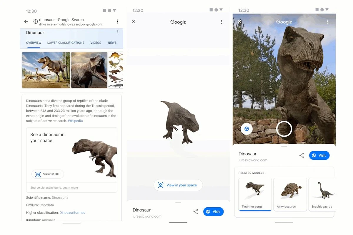 Google Comes Up With More 3D Characters For Its Users, Experience The ...