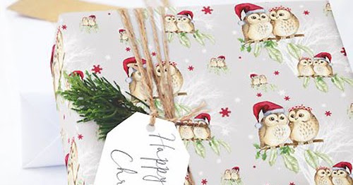 My Owl Barn: 12 Beautiful Gift Wrapping Papers, Labels and More