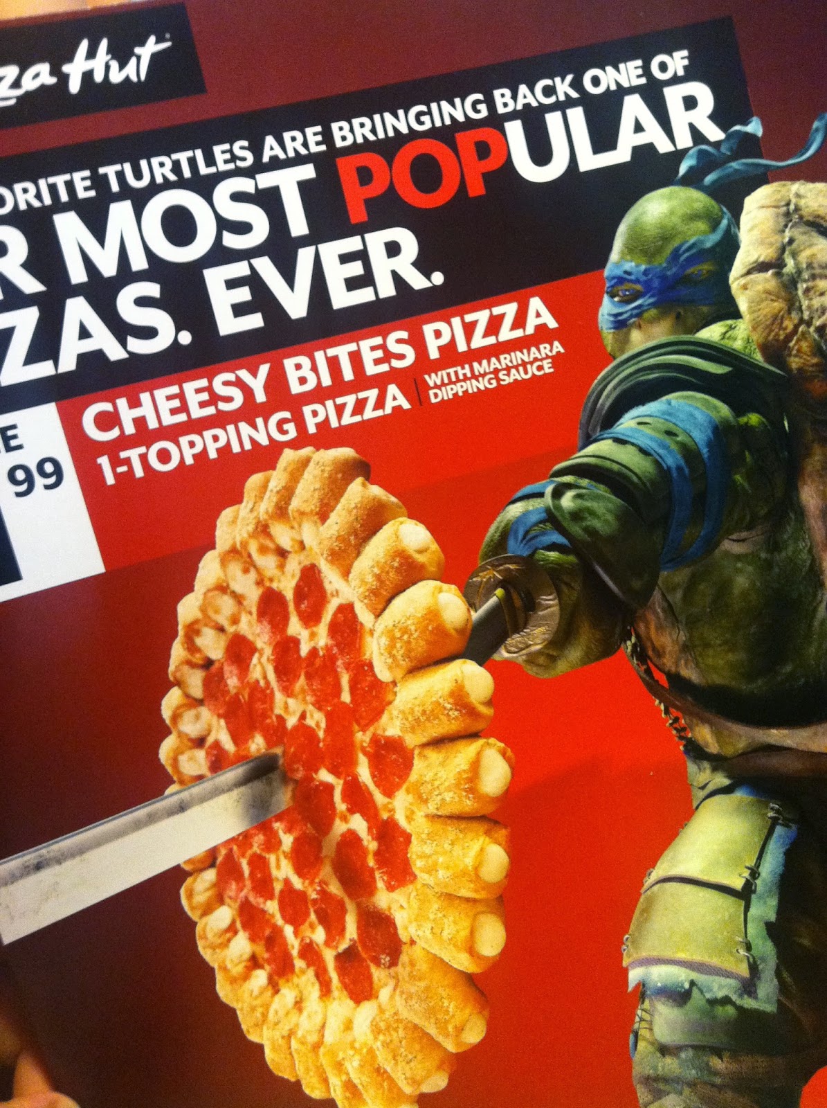 Cheesy Bites Pizza Hut Tmnt