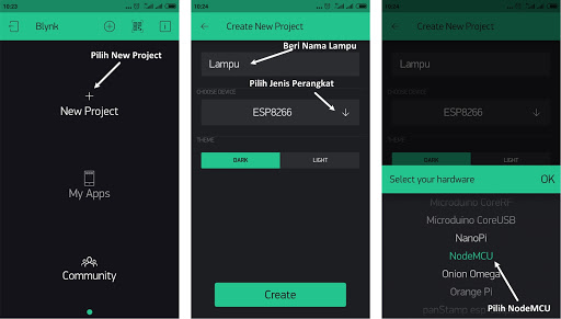 MEMULAI IOT DENGAN BLYNK DAN NODEMCU - TPTUMETRO