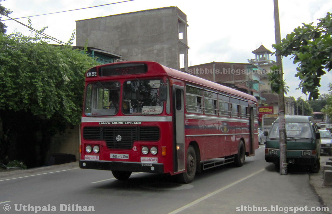 SLTB buses - ශ්‍රී ලංගම බස්: Ashok Leyland Viking 210 Turbo bus from ...