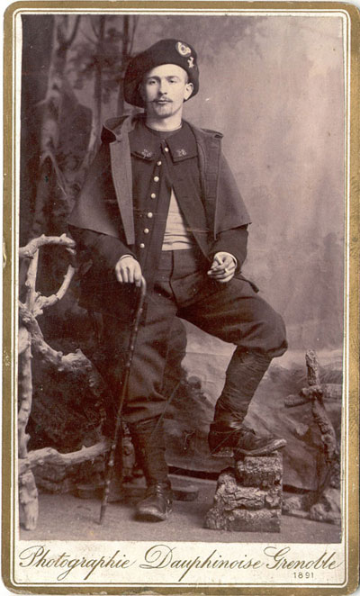 The Beret Project: The Uniforms of the First Chasseurs Alpins, 1888-1891