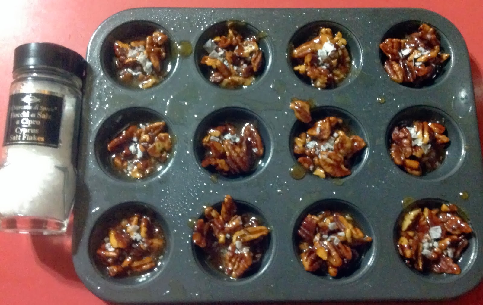 A Couple in the Kitchen: Christmas Countdown: Pecan Sea-Salt Drops