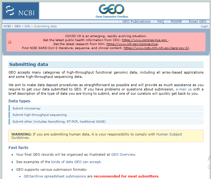 Understanding and downloading GEO ARRAY data for Big Data Analysis