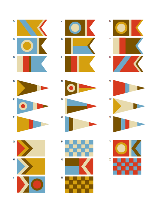 Jeff Canham Flags and Pennants for The Standard | Poppytalk