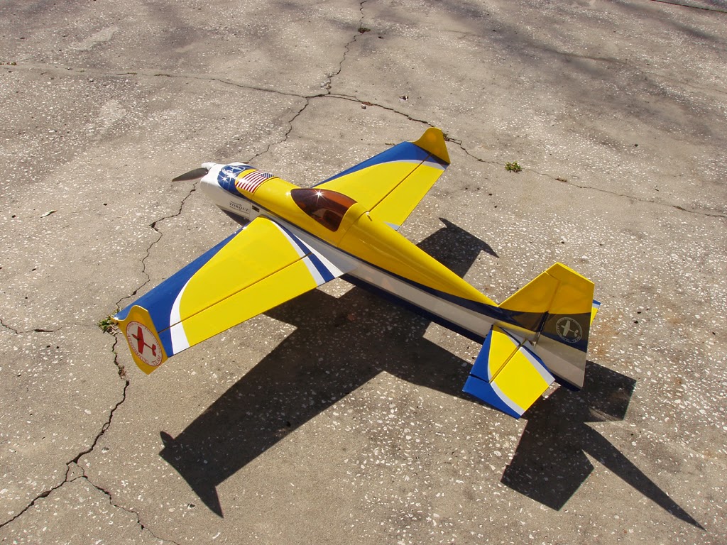 Extreme Aviation: Extreme Flight 48" Laser EXP__Yellow Alert