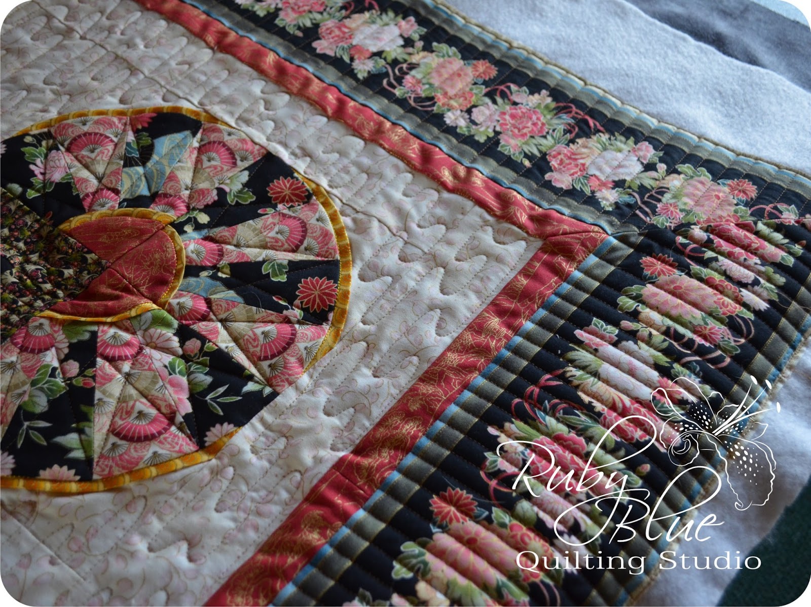 Ruby Blue Quilting Studio: Machine Quilting: Geisha Girls