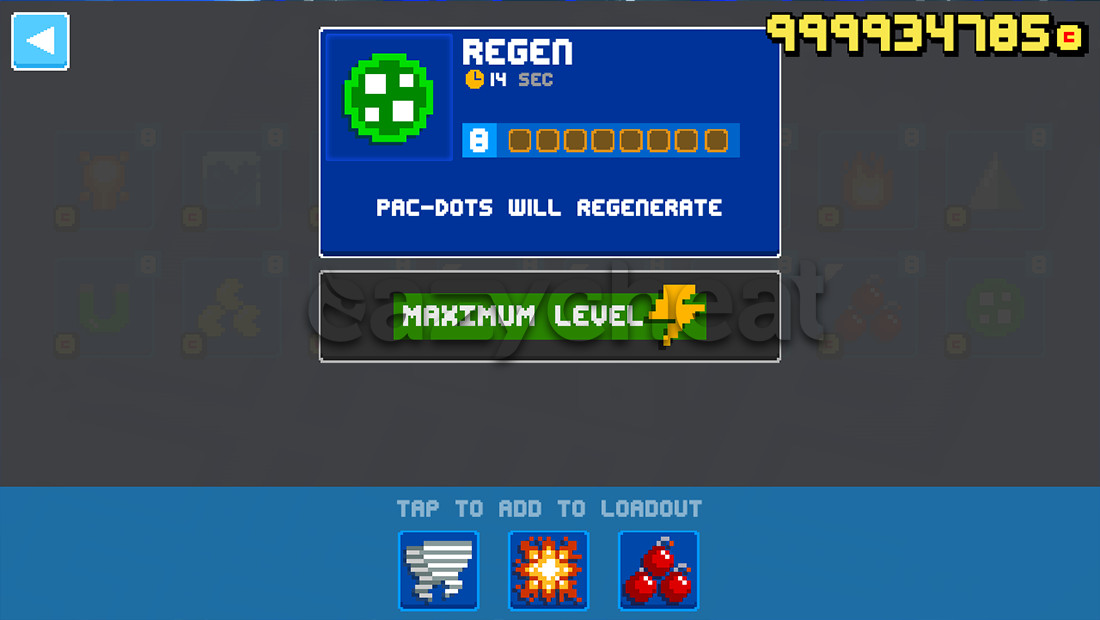 Android Game cheat code: PAC-MAN 256 - Endless Maze Cheats