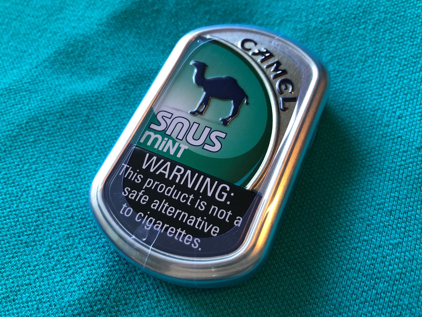Camel "SNUS" Mint - Review. 4 November 2014.