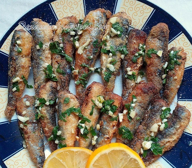 Pečene srdele iz tave