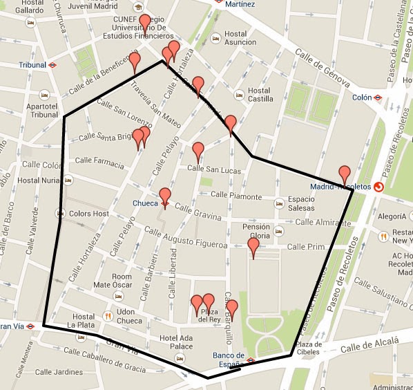 Pisa Madrid: Visitas Realizadas