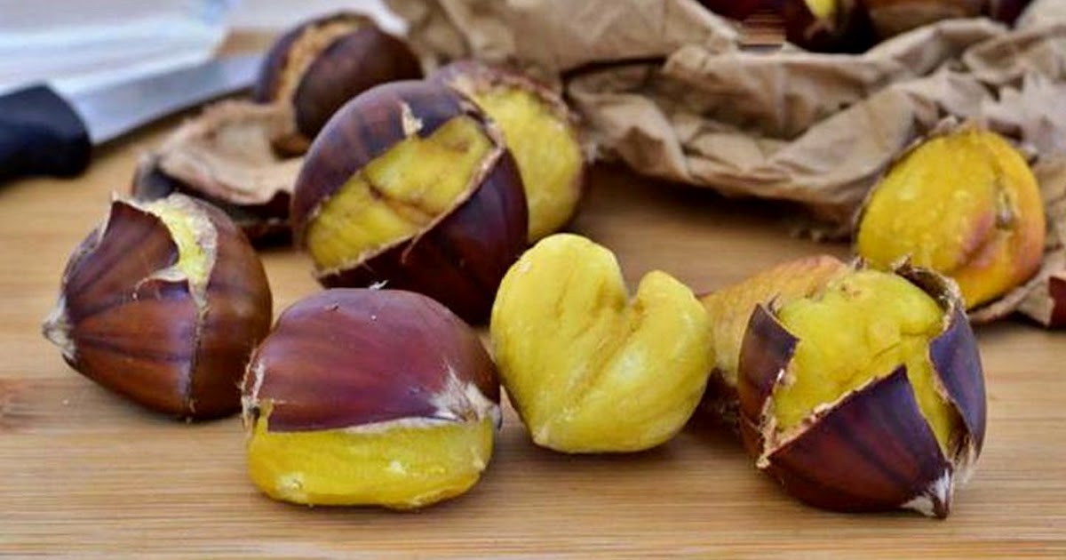 Novelo de Arte: Como assar castanhas em 7 minutos...a casca sai facilmente!