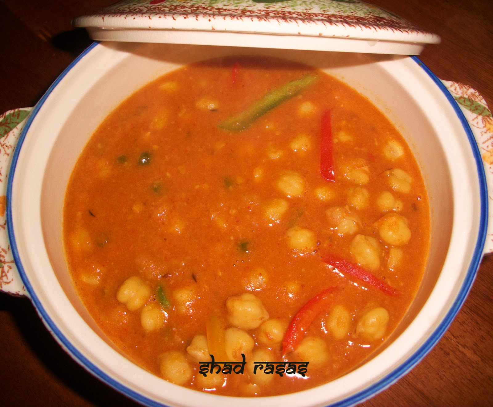 CHANA MASALA ~ Shad Rasas