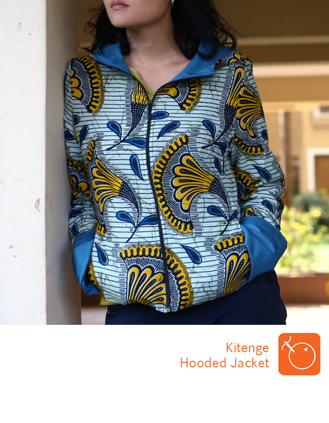 oinge: Craft Lab - Kitenge Hooded Jacket
