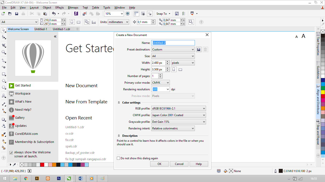 Graphic Design: Membuat Flat Karakter dengan CorelDraw X7