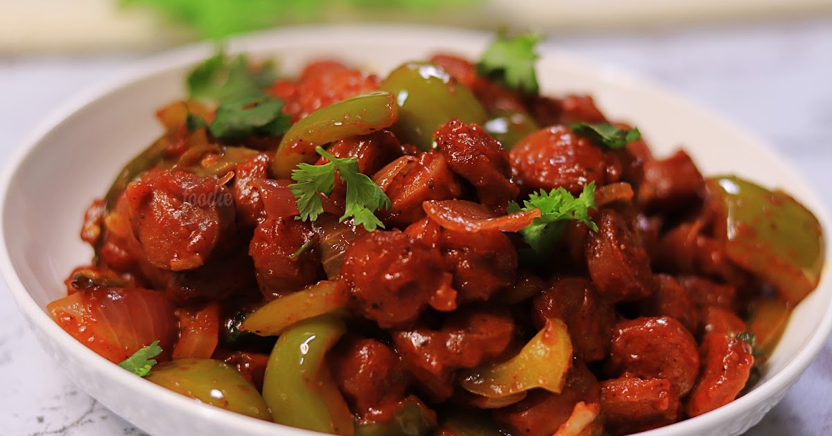 Chilli Sausage | How to make Spicy Chiili Sausage