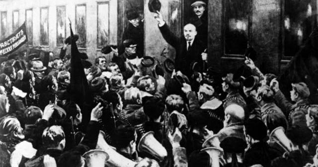 April 16, 1917: Vladimir Lenin returns to Russia from exile