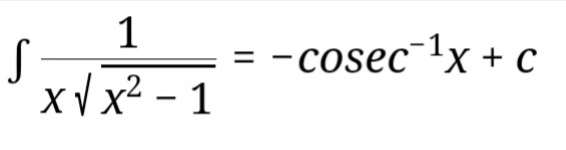 Mathseasy: Standard integrals