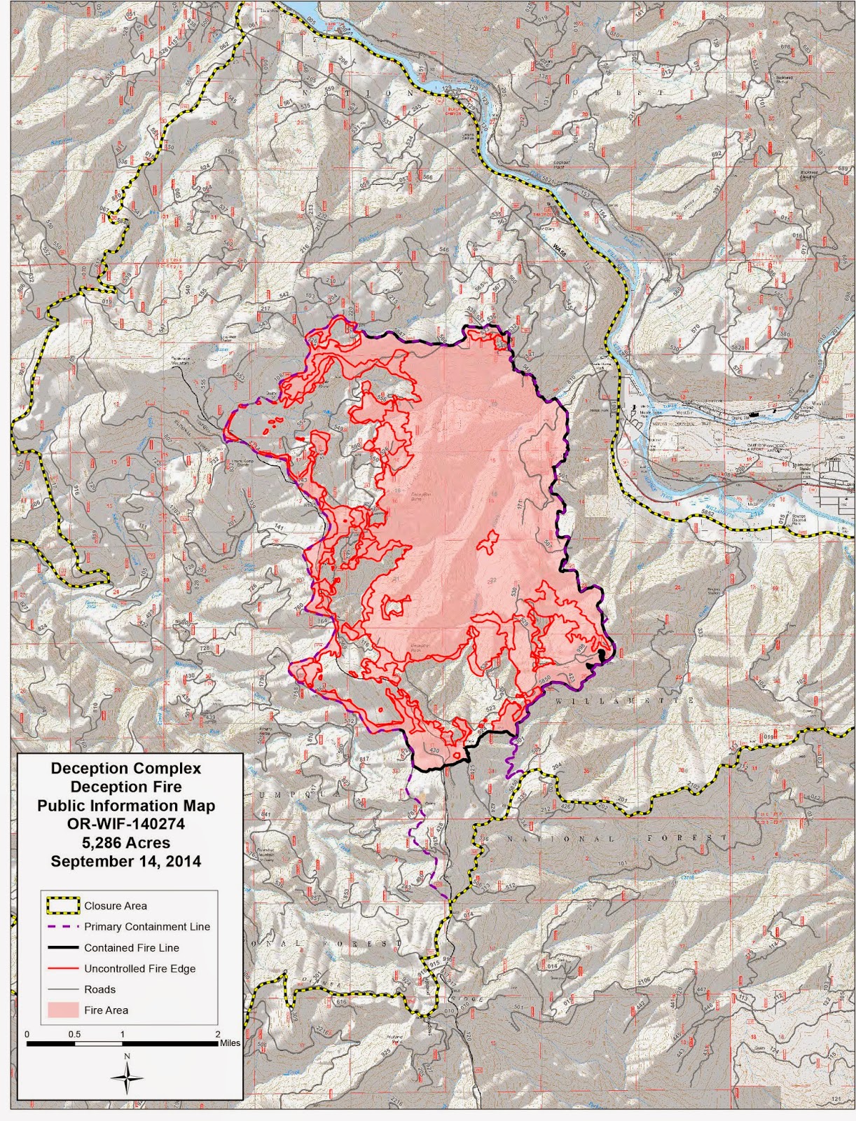 Deception Complex - Fire Info: Maps
